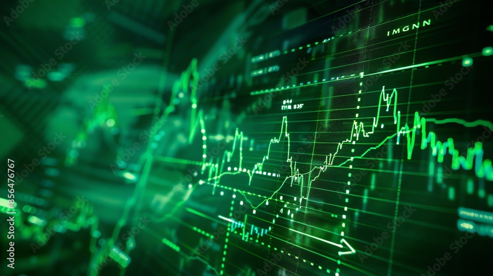 ภาพประกอบ Stock walpaper of detailed and engaging image of a stock ...