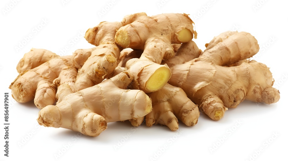 4. Capture the essence of ginger in a transparent PNG format against a ...