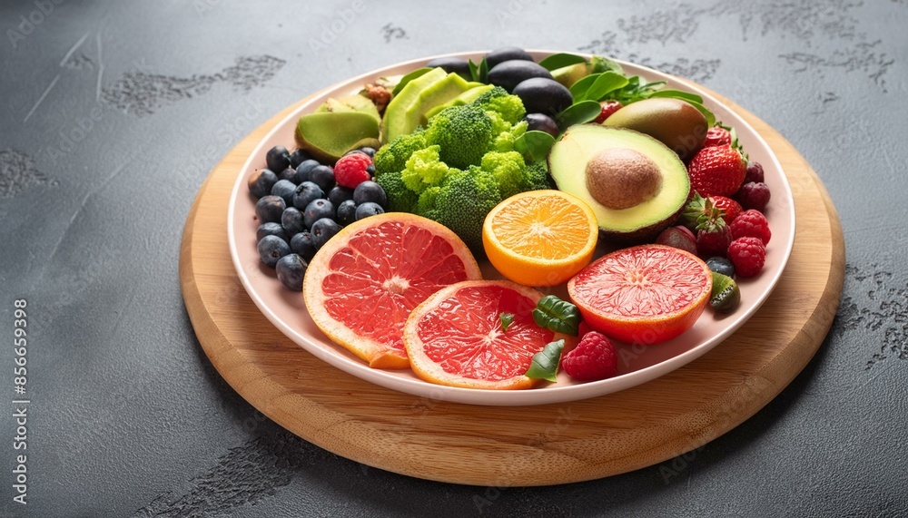 Choose healthy foods according to the USDA plate for a balanced diet ...