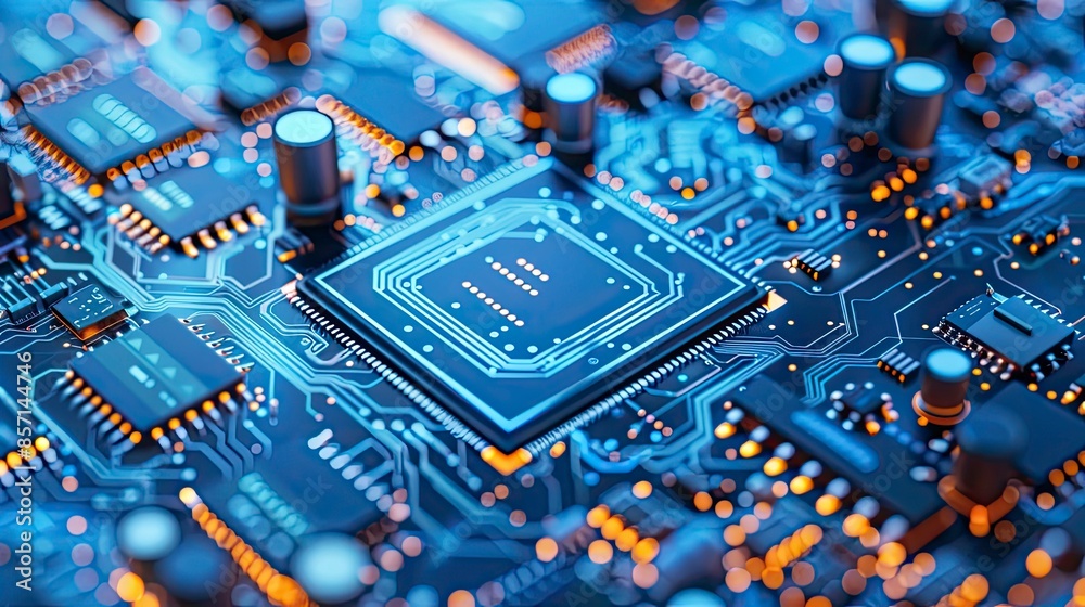 Semiconductor manufacturing process with laser etching technology Stock ...