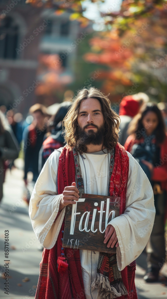 Jesus Christ on University Campus, Modern Depictions of Jesus ...