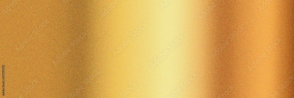 Abstract grainy gradient background, noise texture golden and yellow ...