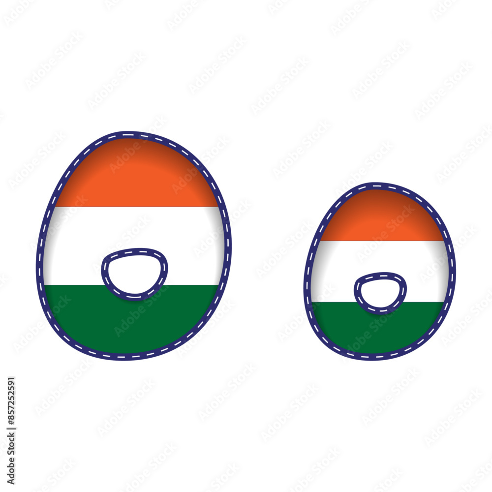 O Alphabet Capital and Small Letter INDIA Independence Day and India ...