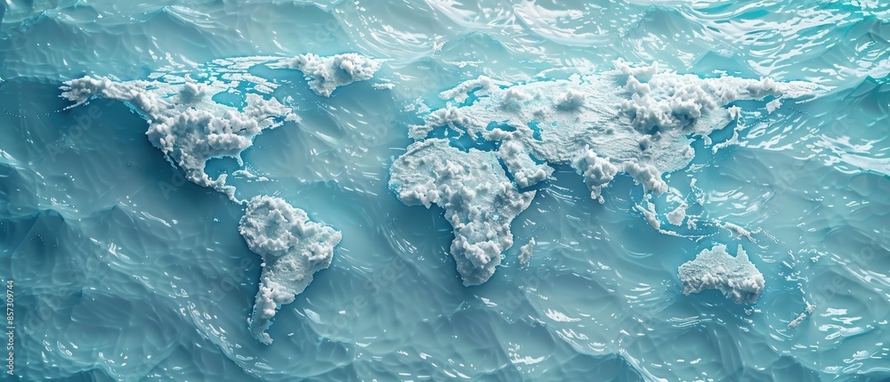 Global warming impact on geopolitics, melting ice caps and rising sea ...