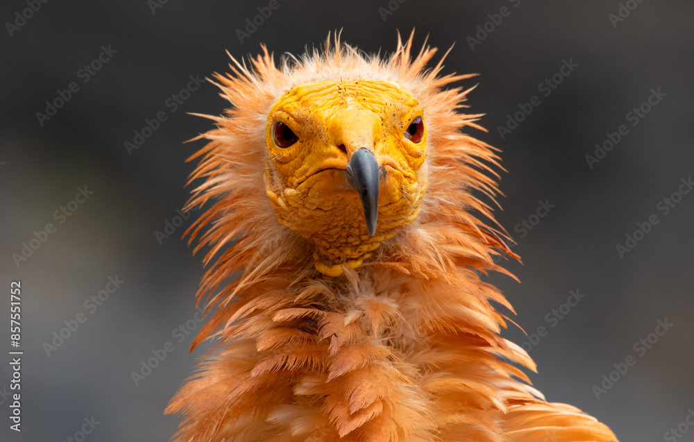 The Egyptian vulture (Neophron percnopterus), also called the white ...