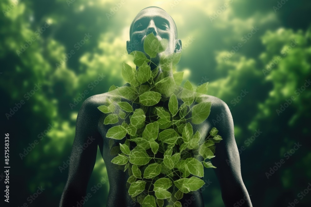 Essential inhale: a breath of fresh air, uncontaminated environment ...