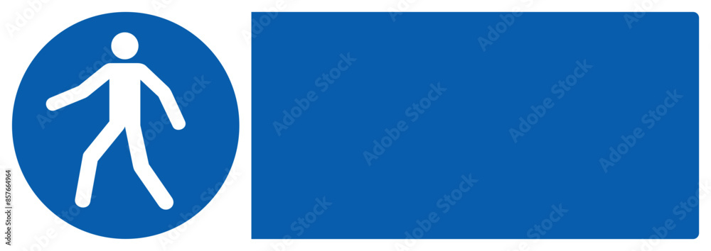 ISO mandatory safety signs_wear a mask your custom message here ...