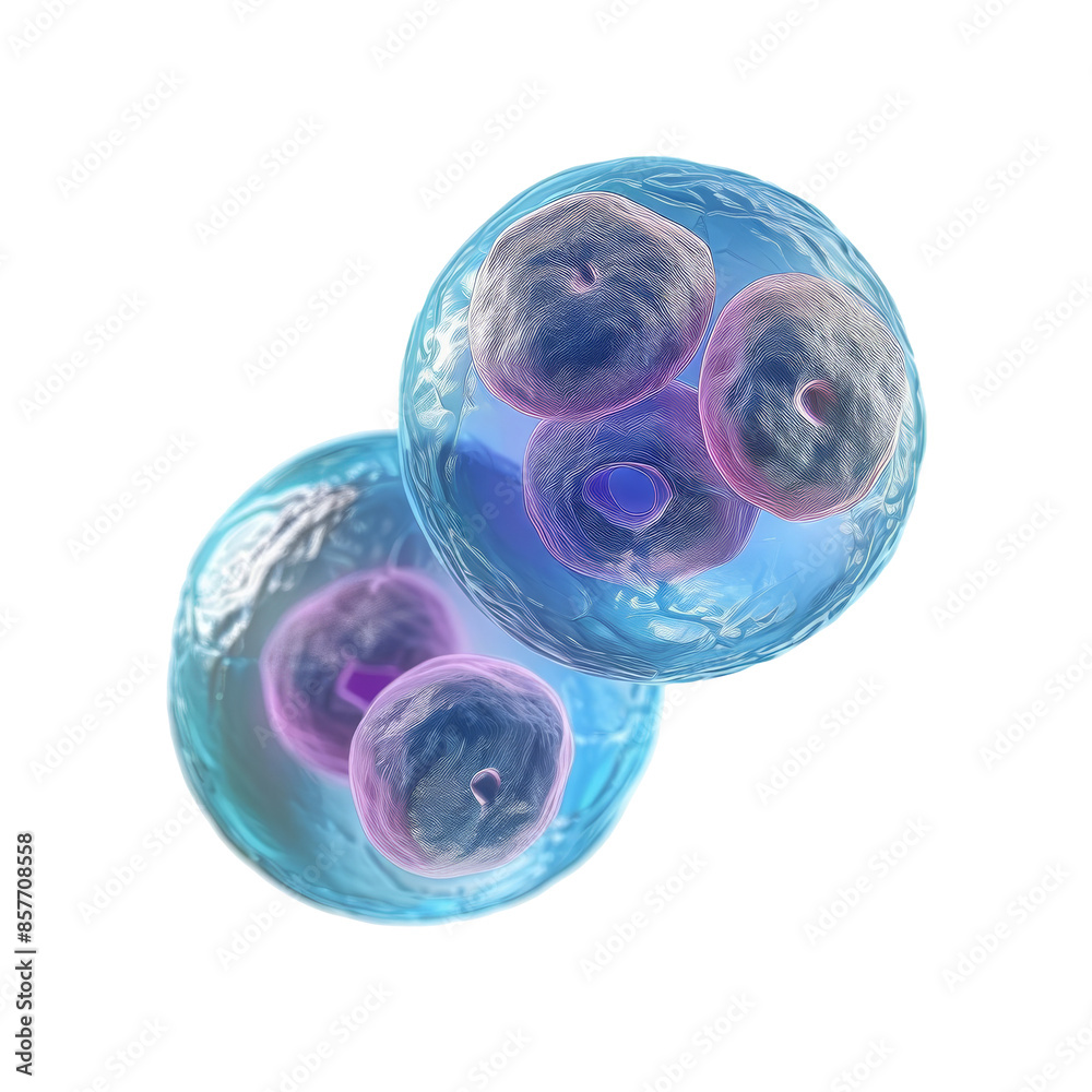 Anaphase on transparent background Stock Illustration | Adobe Stock
