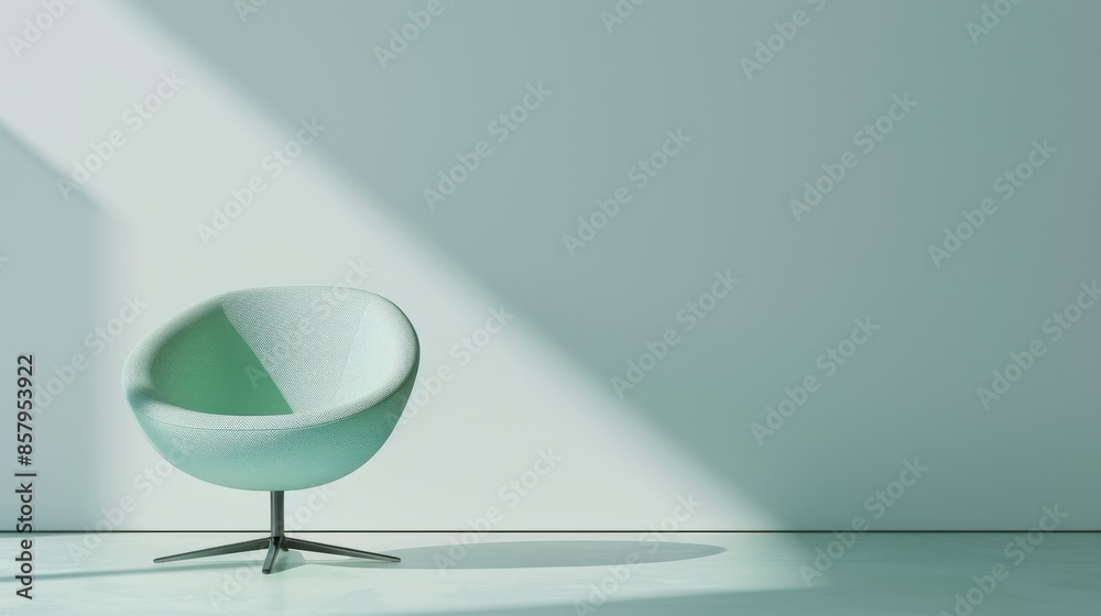 playful mint green seat cushions with smooth synthetic texture from ...
