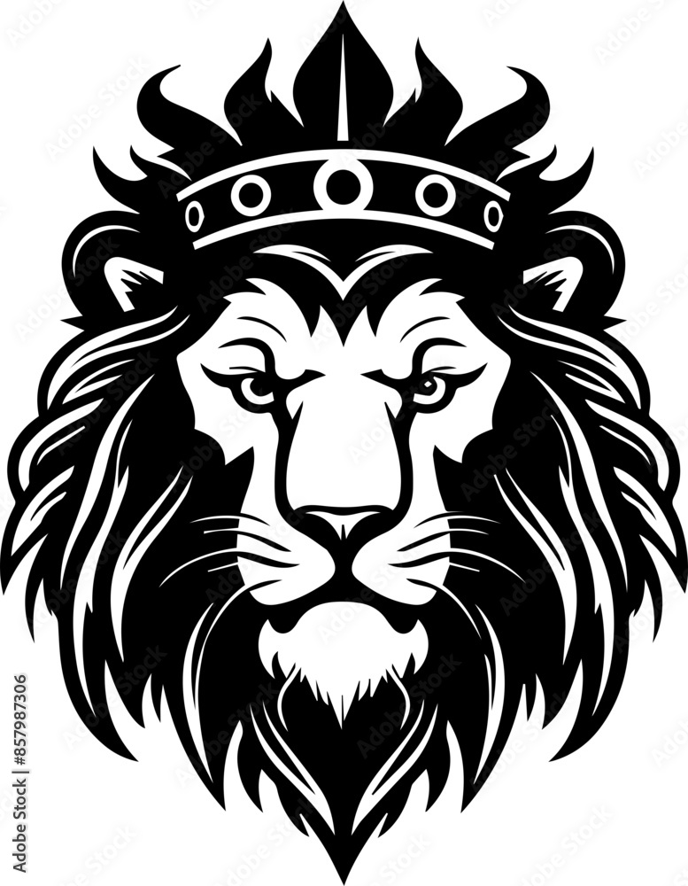Lion vector transparent background PNG clipart Stock Vector | Adobe Stock