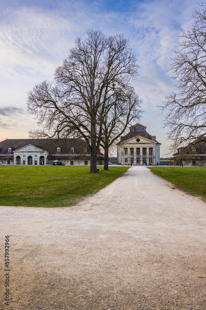 Royal salt work complex in Arc-et-Senans, UNESCO World Heritage Site ...