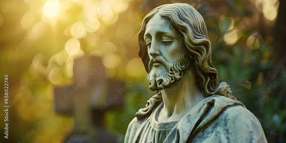 Jesus depicted as Alpha and Omega symbolizes the beginning and end ...