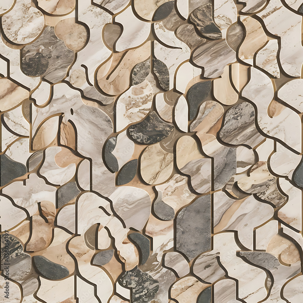 3D Seamless Ceramic Wall tiles design Texture Wallpaper design Pattern ...