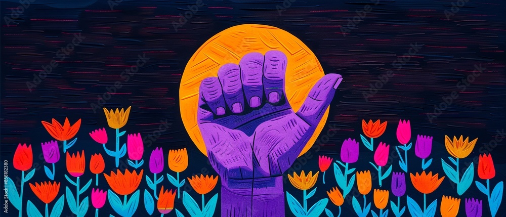 Poster promoting the values of Ubuntu and community on International ...