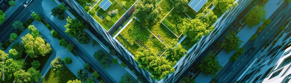 Green roof on a Polish building with energyefficient design and ...