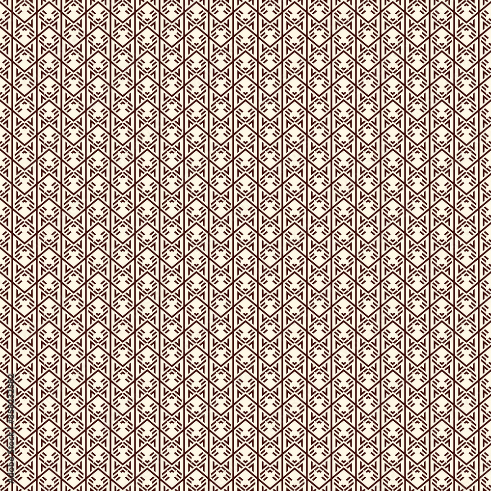 Seamless surface pattern with arrow fletching. Repeated chevrons and ...