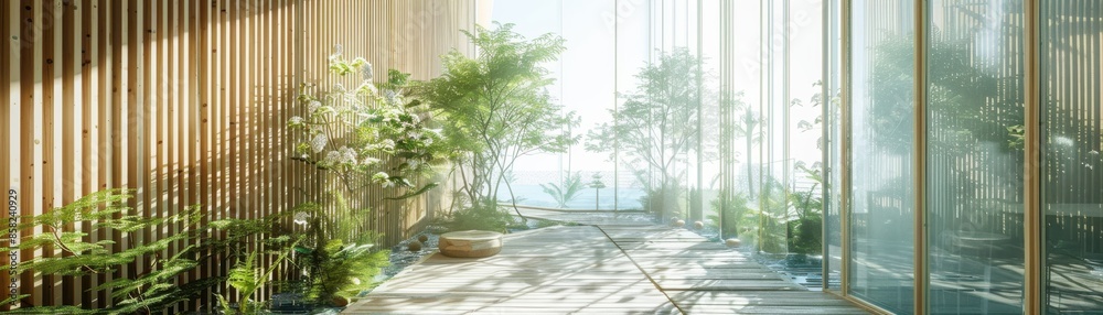 Ecofriendly bamboo walls with natural ventilation design and ...
