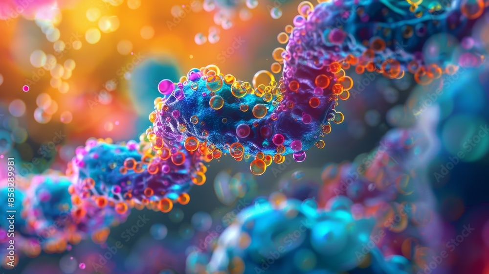 A detailed illustration of an enzyme-substrate complex, depicting the ...