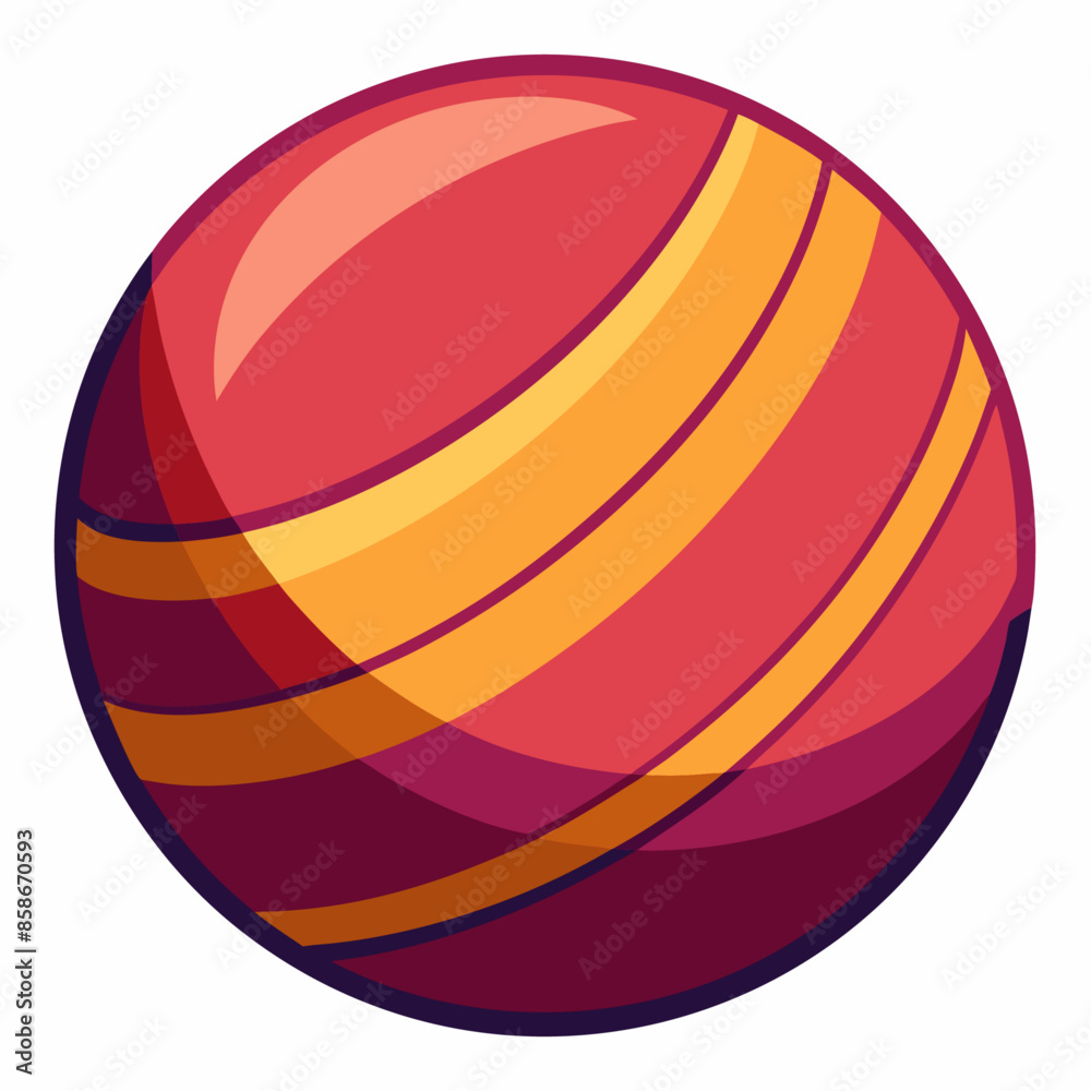 Ball clipart cartoon Illustration drawing Stock Vector | Adobe Stock