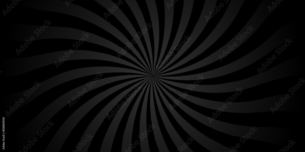 Vector Abstract black and gray sun rays sunburst backdrop background ...