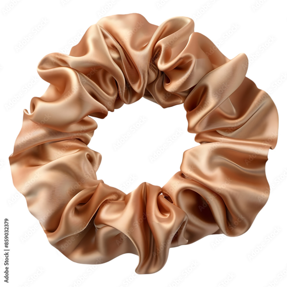 Hair scrunchie on transparent background Stock Photo | Adobe Stock