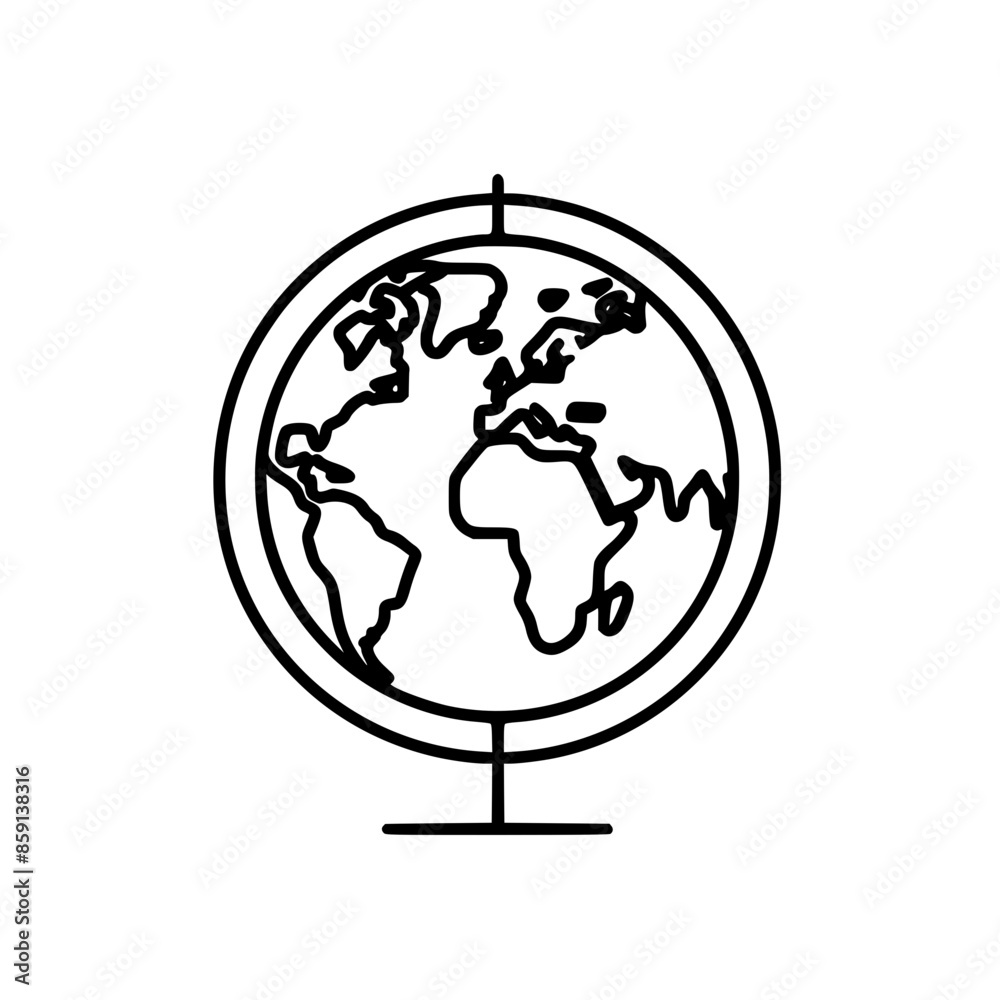 globe icon, Globe SVG, Travel SVG, Adventure svg file, Flower Globe svg ...