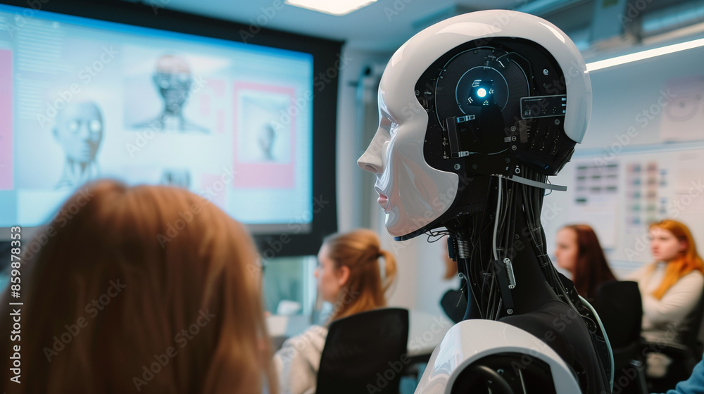 AI at work, AI killing jobs, AI at workplace, AI colleague, robot at ...