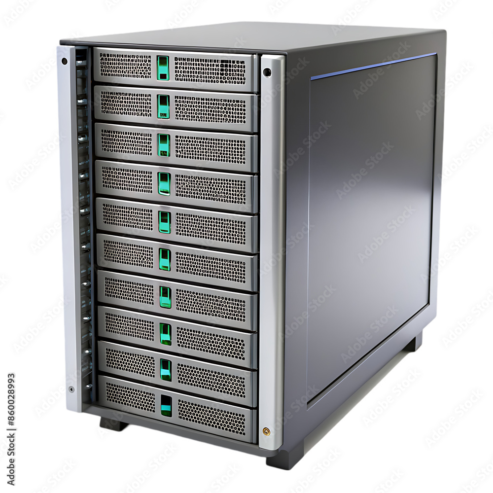 server terminal on transparent background Stock Photo | Adobe Stock