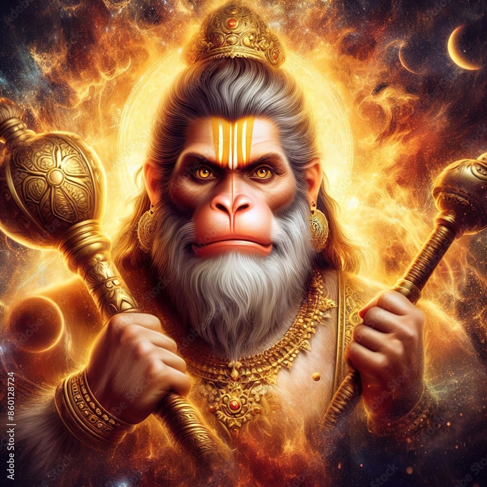 Lord Hanuman Stock Photo | Adobe Stock