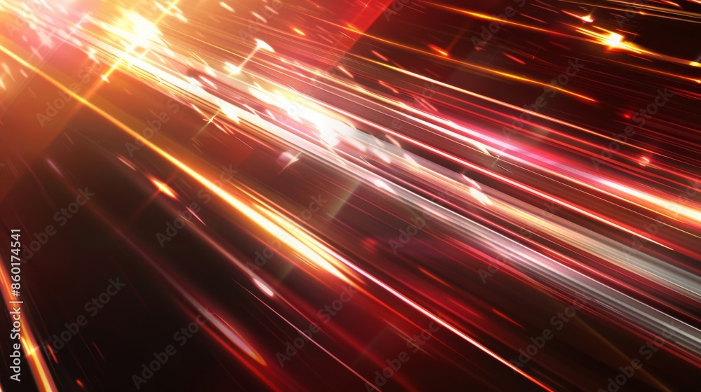 tron style wallpaper background with red, white and yellow streaking ...