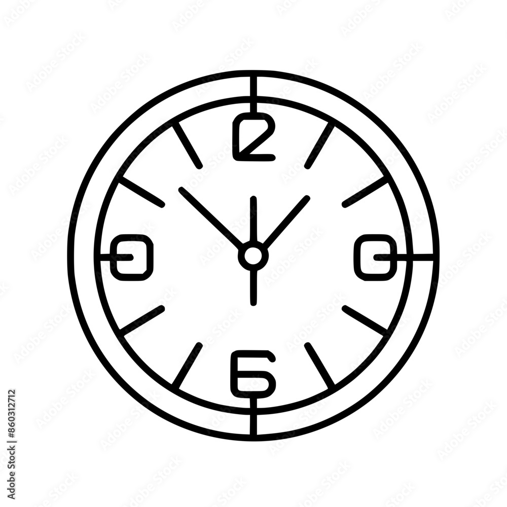 silhouette clock, alarm clock, Roman Numeral Clock, Clock Face Template ...