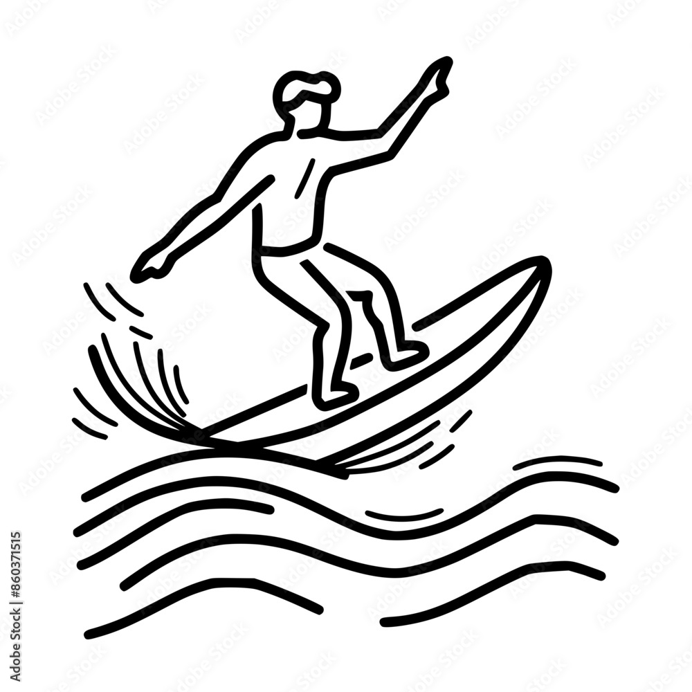 Vektor Surfing Svg, Surfboard Svg, Surf Clipart, Surfer Man Svg, Surf ...