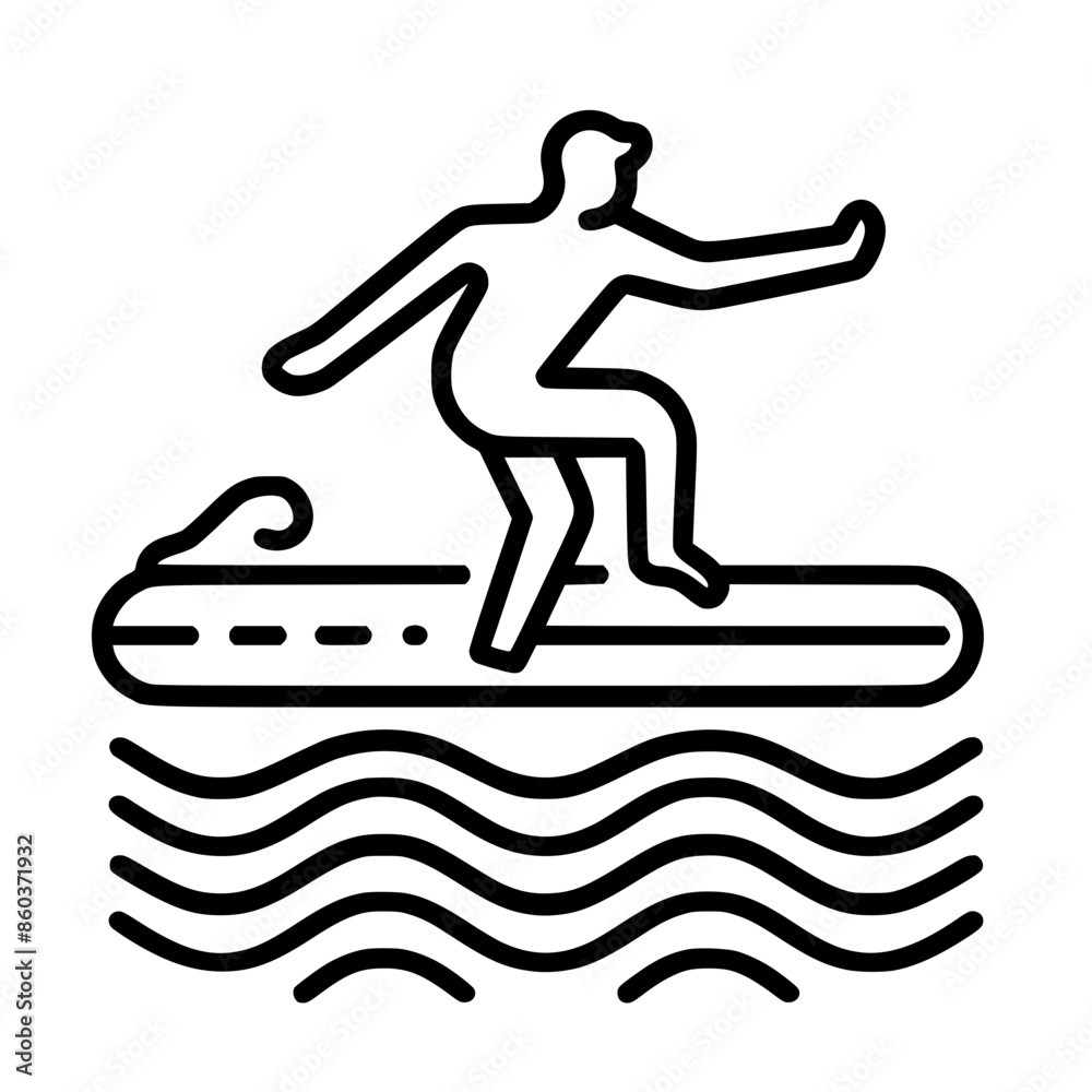 Vector de Stock Surfing Svg, Surfboard Svg, Surf Clipart, Surfer Man ...