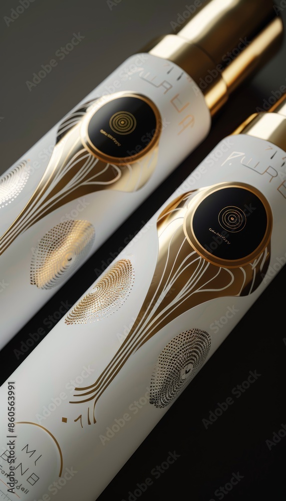 Luxurious Premium Toothpaste Packaging Design with Elegant Gold Accents ...