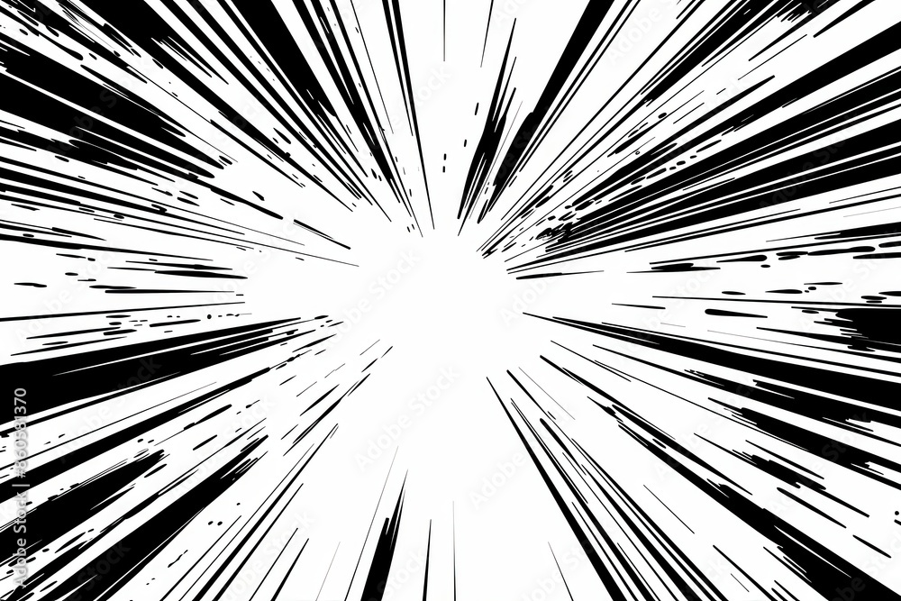 Animating comic speed lines in manga and anime style with alpha channel ...