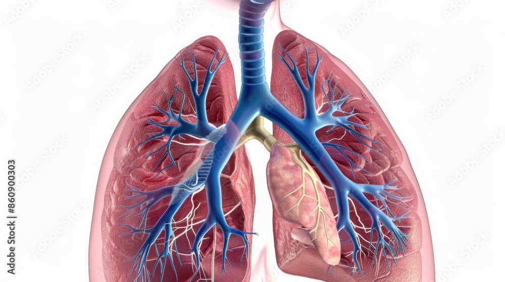 Lung Structure: An anatomical visualization of the human respiratory ...