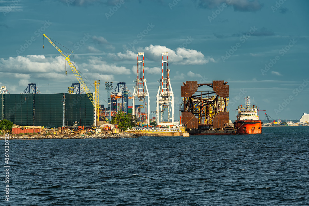 Laem Chabang Port is the largest port in Thailand. There are also ...