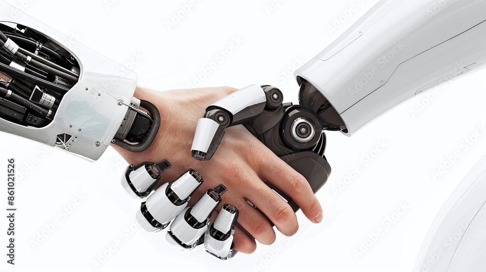 Bridging Humanity and Technology: A Symbolic Handshake Heralds a New ...