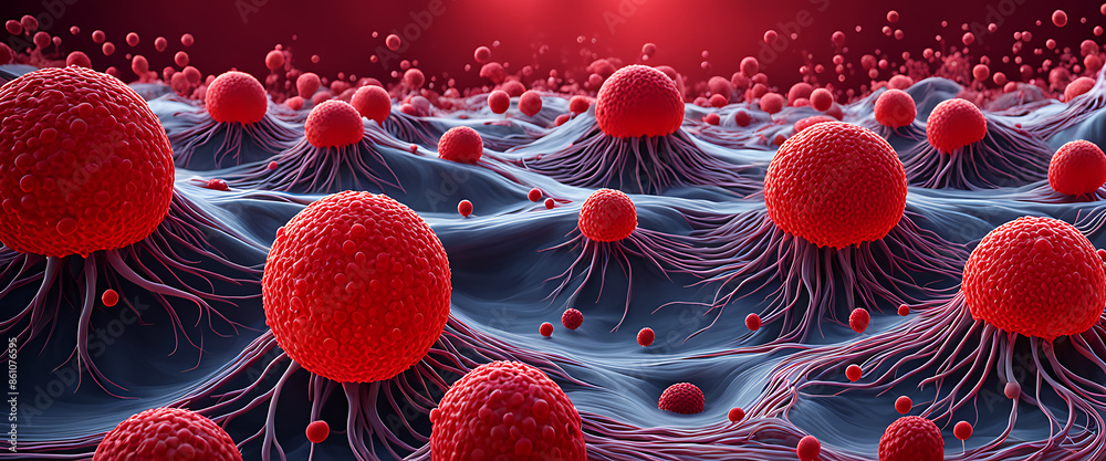 Blood cell red 3d background vein flow platelet wave cancer medicine ...