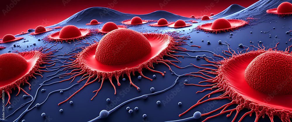 Blood cell red 3d background vein flow platelet wave cancer medicine ...