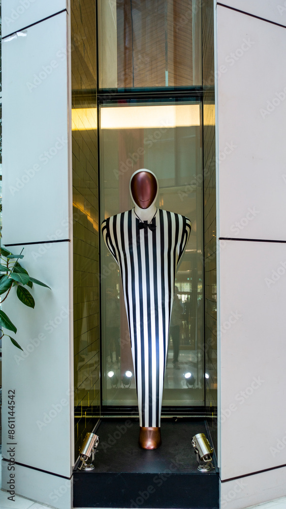 KOREA, SEOUL – April 2024 : Atrium in the Lotte World Mall in Seoul ...