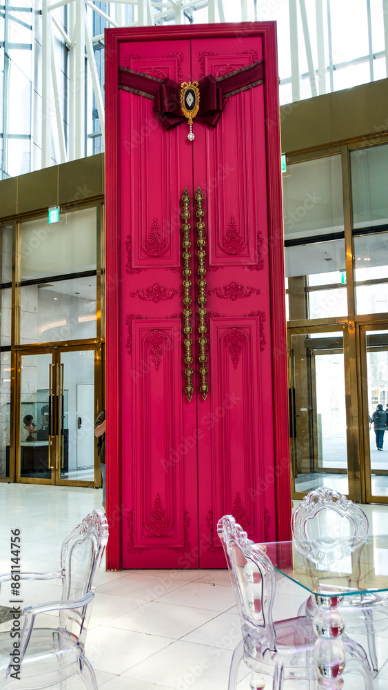 KOREA, SEOUL – April 2024 : Atrium in the Lotte World Mall in Seoul ...