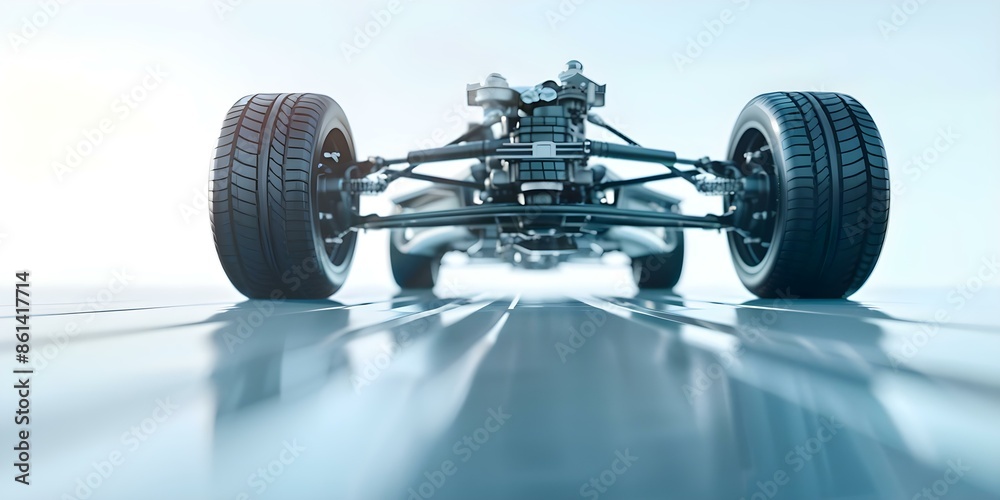 3D rendering showcases intricate internal mechanics and engineering of ...