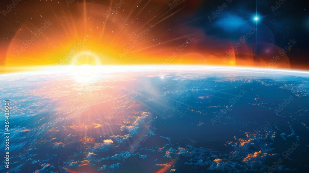 Diagram explaining the ozone layer and its importance in shielding ...