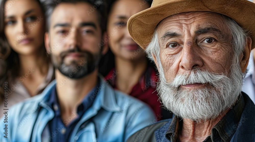 Collage concepts of different western happy people in casual style and ...