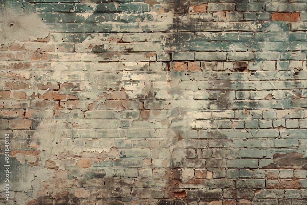 A detailed and realistic texture of a brick wall, showcasing the ...
