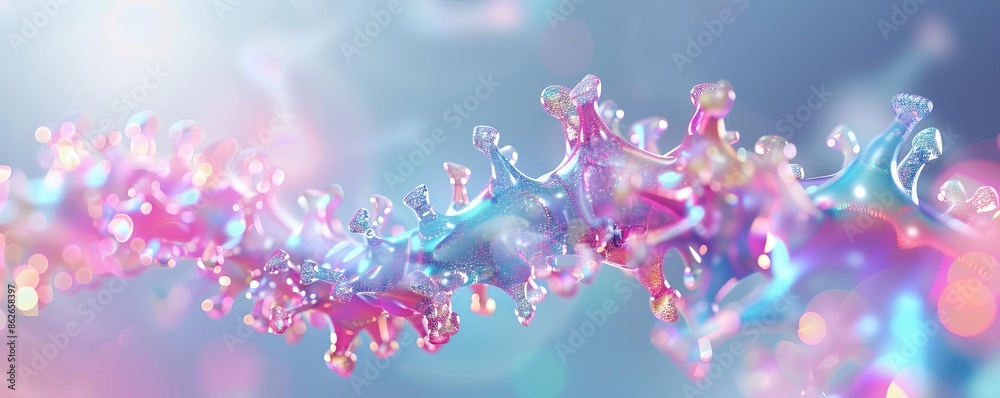 Osteoporosis awareness poster, psychedelic, neon colors, vector art ...