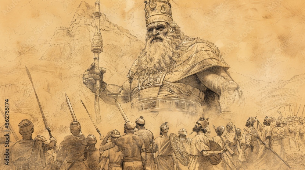 Deuteronomy:Conquest of Og’s Kingdom,Deuteronomy Battle Against King Og ...