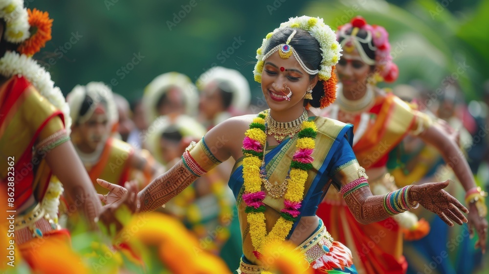 Onam Festival in India. a holiday in India. traditions of India. Indian ...