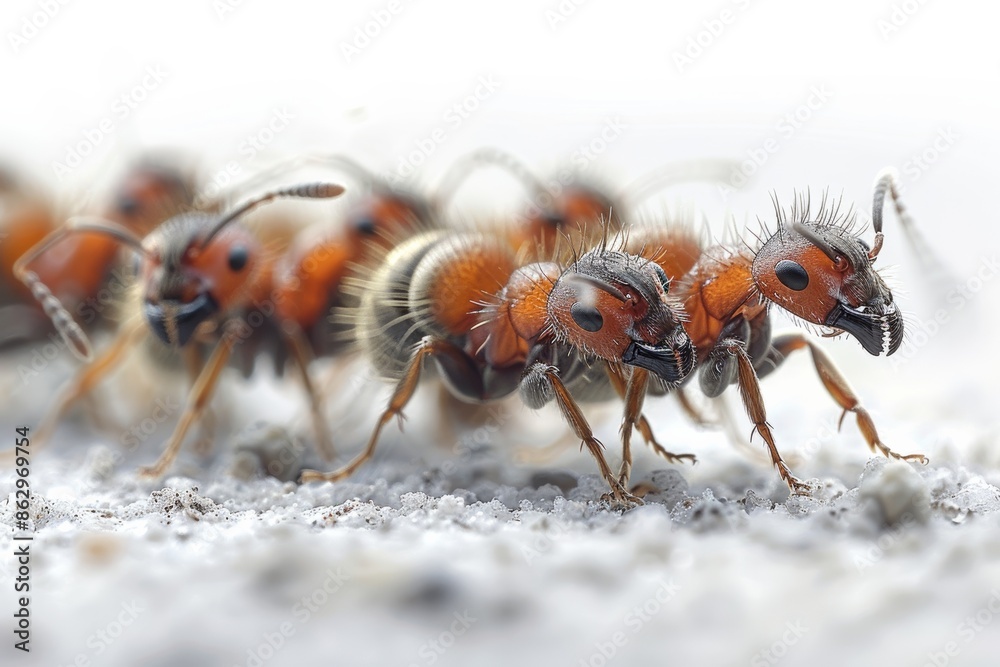 A terrifying illustration of an insect named Fire Ant that comes with ...